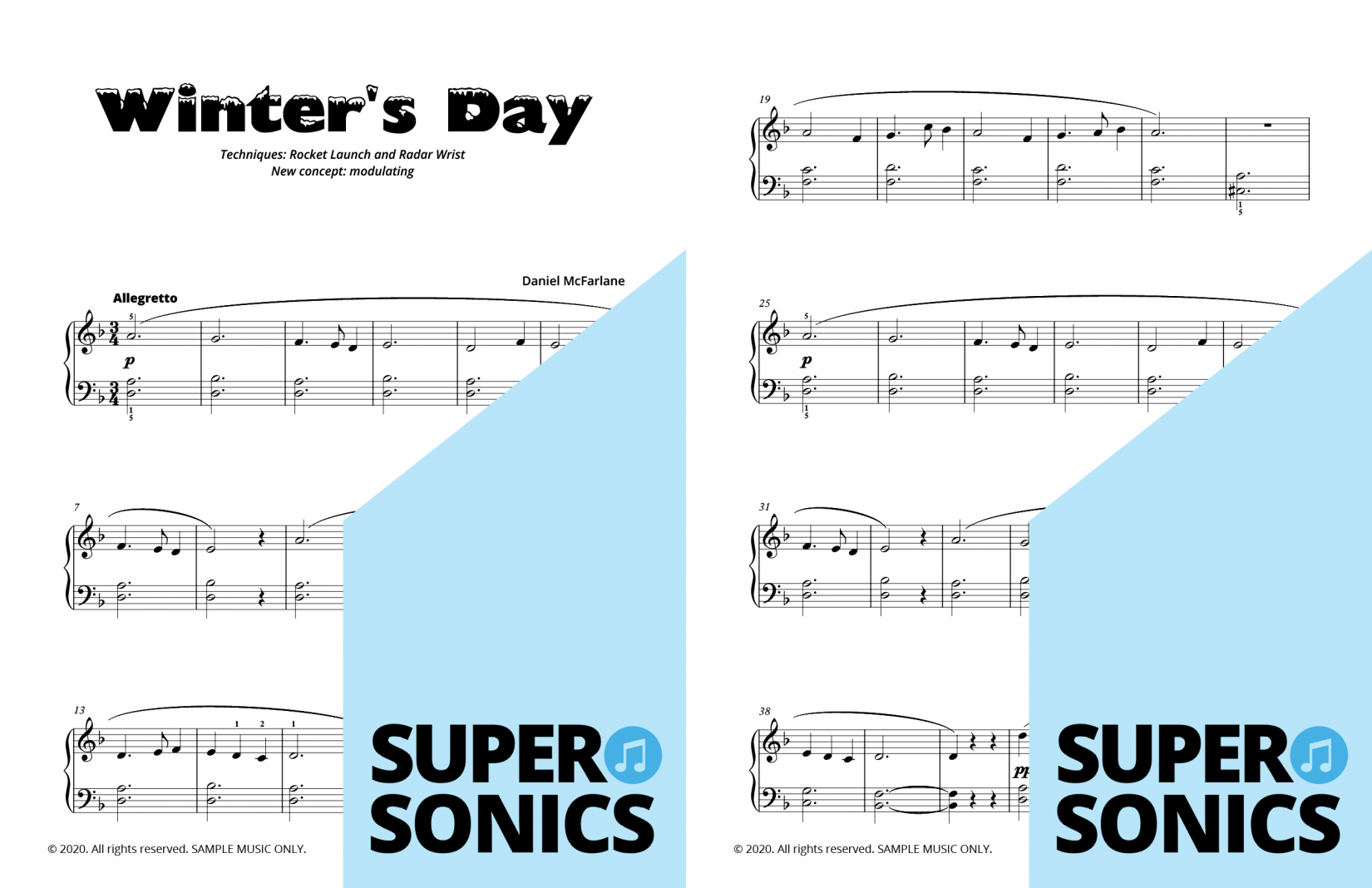 Supersonics Piano Method Quick Start A