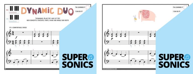 Junior series - Supersonics Piano