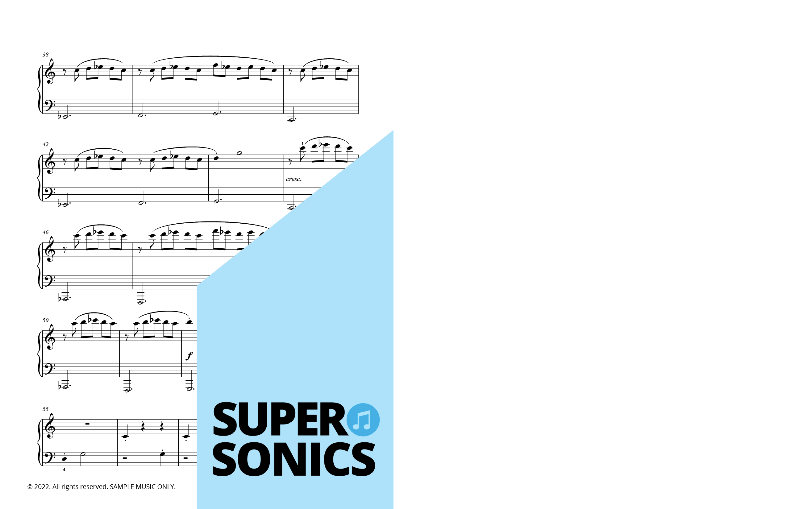 Landmarks - Supersonics Piano