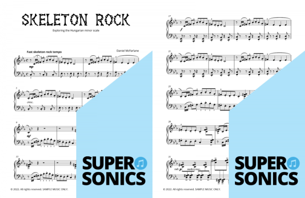 Scales and Modes - Supersonics Piano