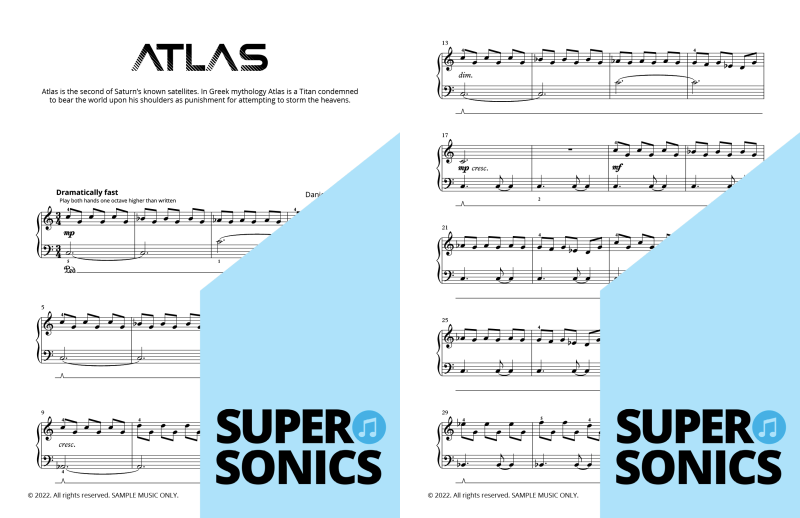Celestial Sounds - Supersonics Piano